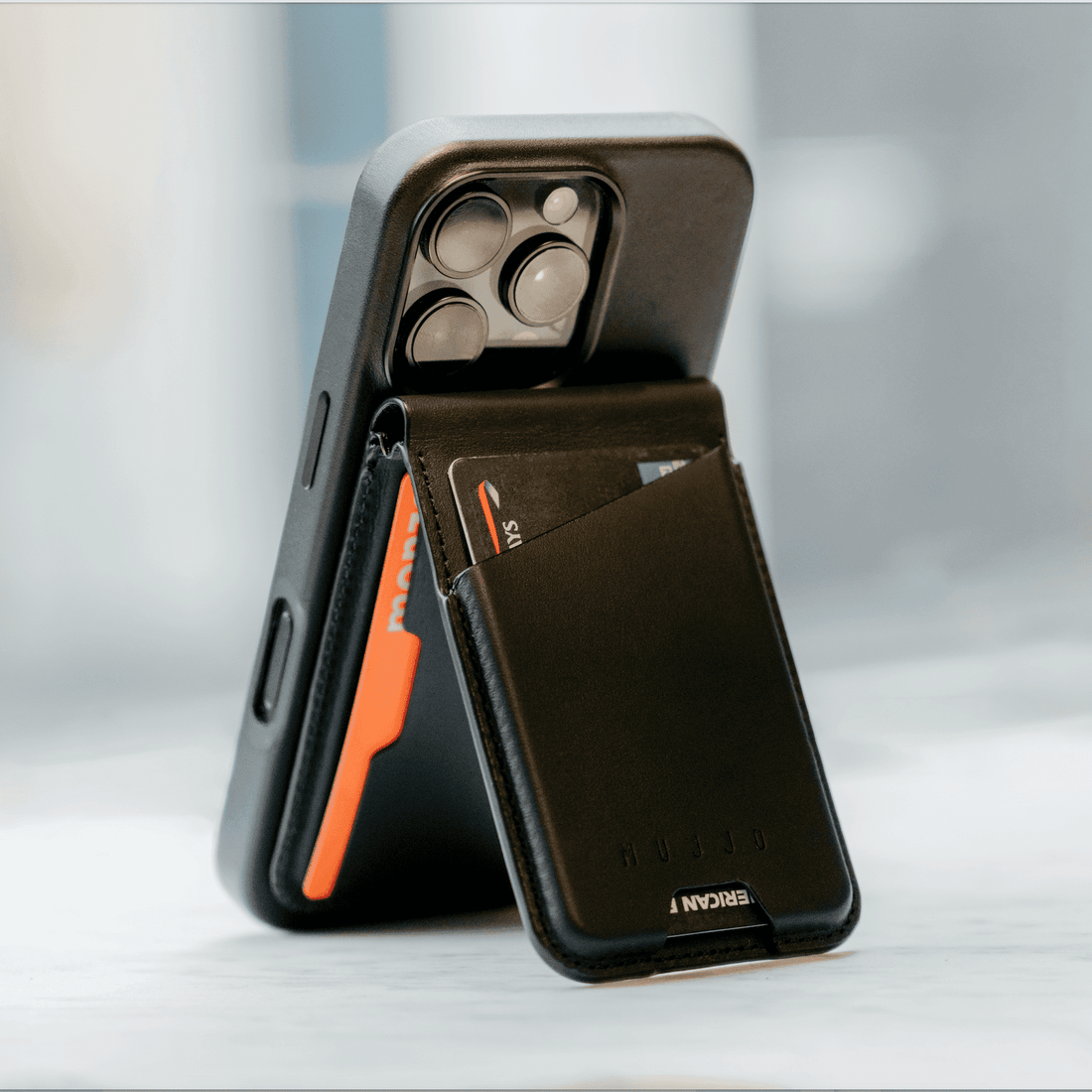 MagSafe Wallet Stand - Premium Quality Case | Mujjo