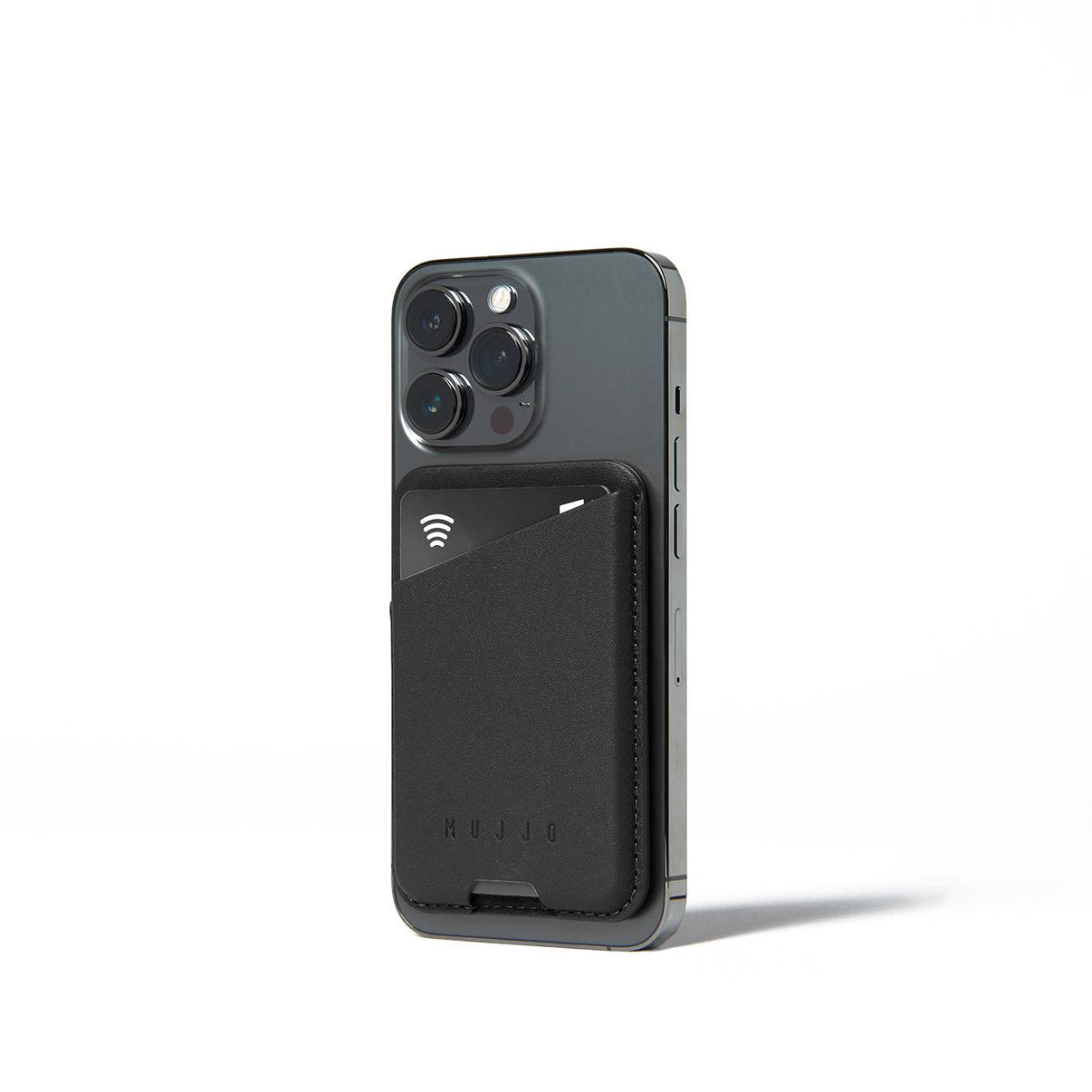 Full Leather Magnetic Wallet - Premium Quality Case | Mujjo