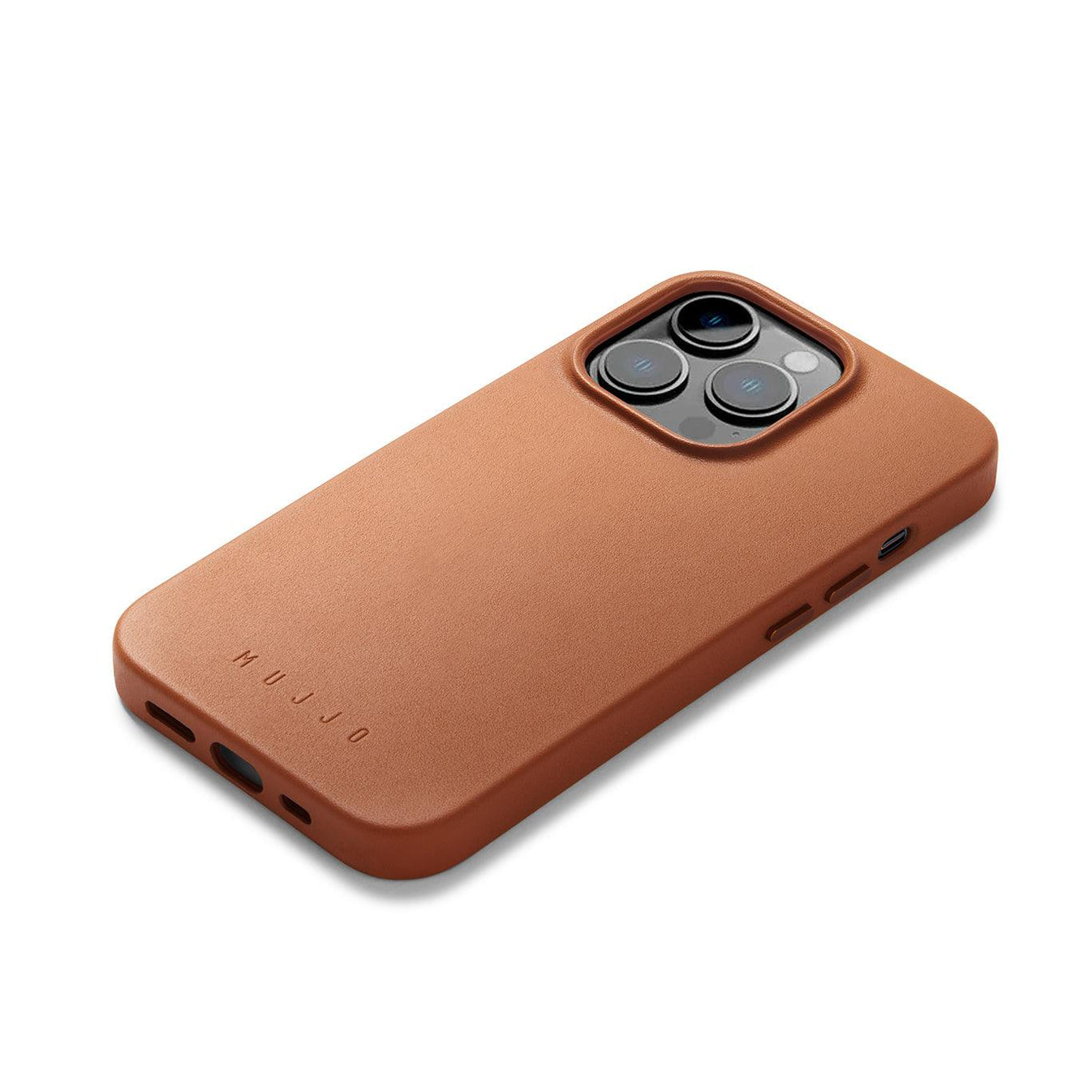 Full Leather Case iPhone 14 Pro - Premium Quality Case | Mujjo
